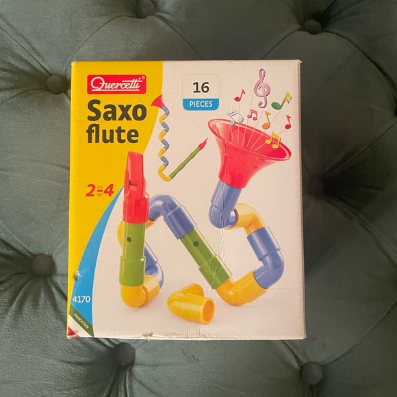 Toys | Quercetti Saxoflute 16 Piece Build Your Own Instrument | Poshmark